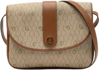 Dior Pre-owned Sac bandouli&egrave;re en toile - Femme - Pre-owned - Beige - Taille: ONE Size