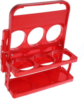 BESPORTBLE Uonlytech Faltbarer Bierflaschentr&auml;ger Gro&szlig;er Kunststoff tragekorb f&uuml;r Bier Wasserflaschen Multifunktionaler Flaschenhalter Leicht und Tragbar f&uuml;r Pic