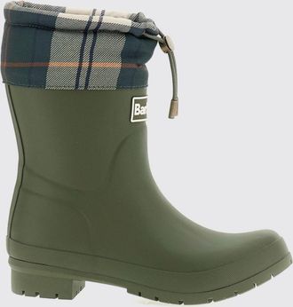 Barbour Mowbray Gummistiefel mit Tartan-Detail und verstellbarem Kordelzug
