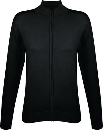 SOLS Strickjacke Durchgehender Rei&szlig;verschluss f&uuml;r Damen ()