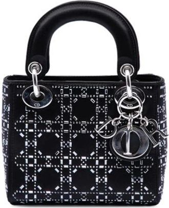 Dior Pre-owned Lady Dior - Femme - Pre-owned - Noir - Taille: ONE Size