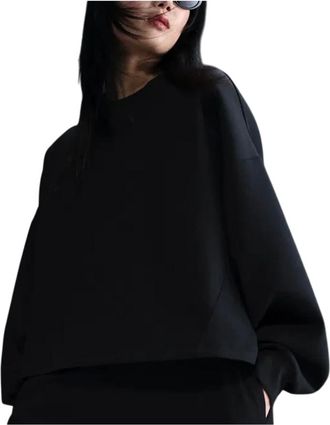 Nike Femme, Sport, Noir, Taille: 38 FR Long Sleeve Training Hauts