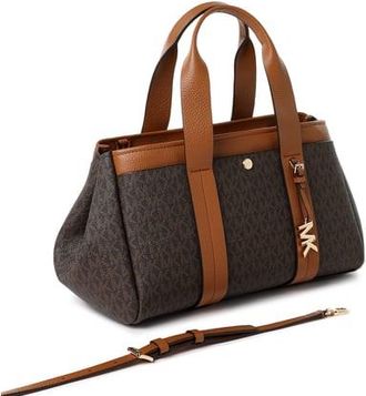 Michael Kors Sac &agrave; main Romee imprim&eacute; signature