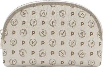 Pollini Femme, Sacs, Beige, Taille: ONE Size Heritage Logo Classic Pouch
