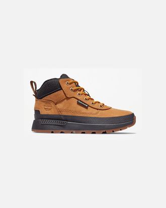 Timberland Field Trekker Bungee Sneaker f&uuml;r Jugendliche in Gelb, Gelb, Gr&ouml;&szlig;e