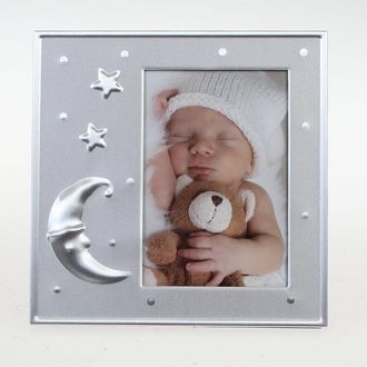 Henzo Baby Moments Babyrahmen Stern Größe ca. 12x12 cm Bildgröße ca. 7x10 cm