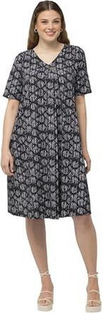 Ulla Popken Ligne A pour Femme, Noir, 48/50 FR