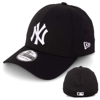 New Era Basecap Baseball Cap Herren Limited Edition M&uuml;tze 39THIRTY (Black/White Yankees, S/M)