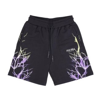 Phobia Archive Lightning Shorts - - Shorts - Herren - Schwarzk - L