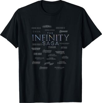 MARVEL The Infinity Saga Logo Surround T-Shirt