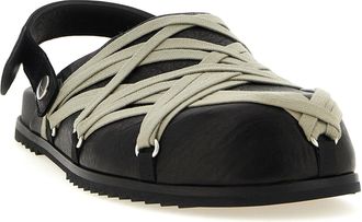 Rick Owens Megalace Mule - Black