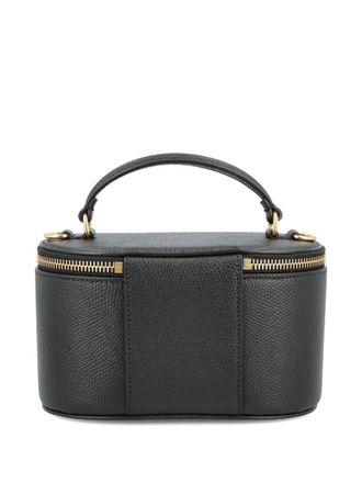 Valentino Garavani VLogo Grainy Leather Mini Bag - Black