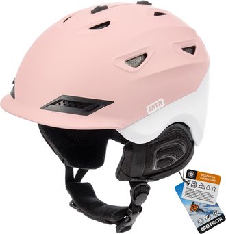 Meteor Skihelm für Erwachsene und Kinder Snowboardhelm - Ski Helme mit Active Belüftungssystem Jungen Skihelm mit System zur Installation von Skibrillen für 