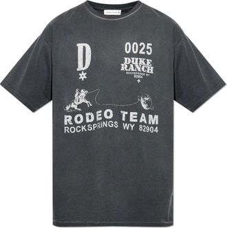 Duke + Dexter Duke + Dexter, Homme, Tops, Noir, Taille: 2XL Ranch Logo T-Shirt