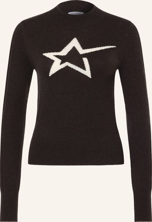 Mrs & Hugs Mrs & Hugs Pullover Mit Cashmere braun