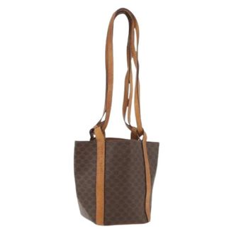Celine Sac Seau Vintage Pre-owned - Femme - Pre-owned - Brun - Taille: ONE Size