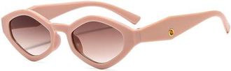 Generic Lunettes De Soleil Dext&eacute;rieur &Agrave; Petite Monture For Hommes Et Femmes, For Les Vacances, D&eacute;placements, La Conduite, UV400(Pink)
