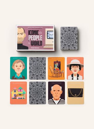 Printworks Printworks Memospiel Iconic People weiss