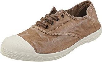 Natural World Eco - 102E Womens Trainers - Organic Cotton - 100% EcoFriendly - Beige Color