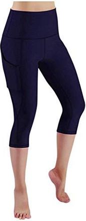 Generic Legging de sport 2026 pour femme - Pour fitness, sport, entra&icirc;nement, yoga, course &agrave; pied, bleu marine, M