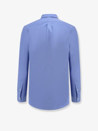 Polo Ralph Lauren Mens Shirt Stretch Cotton Blue