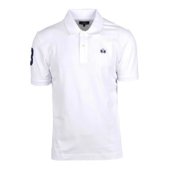 La Martina Homme, Tops, Blanc, Taille: 2XL Polo