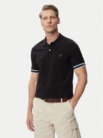 Guess Poloshirt M6GP60 K3076 Schwarz Regular Fit