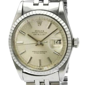 Rolex Pre-owned Datejust 1603 Wristwatch - Homme - Pre-owned - Gris - Taille: ONE Size