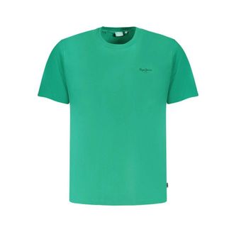 Pepe Jeans London T-Shirt mit Rundhalsausschnitt - - Tops - Herren - Gr&uuml;n - M