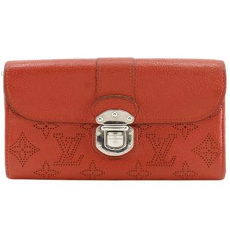 Louis Vuitton Pre-owned Portefeuille Iris Monogram Mahina Geldb&ouml;rse - - Pre-owned - Damen - Rot - ONE SIZE