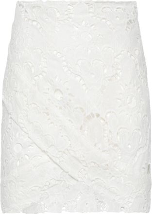 Farm Rio Rock mit Lochstickerei - Weiß