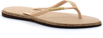 Havaianas Homme, Chaussures, Brun, Taille: 37 EU Slim Point Glitter