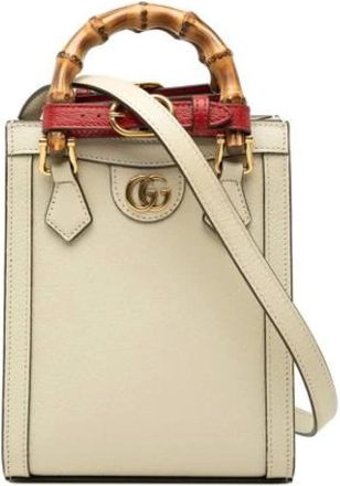 Gucci Sac &agrave; main Pre-owned - Femme - Pre-owned - Beige - Taille: ONE Size
