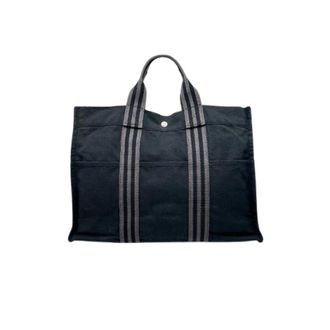 Herm&egrave;s Pre-owned Canvas Tote Bag - - Pre-owned - Damen - Schwarzk - ONE SIZE