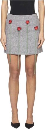 Moschino Femme, Jupes, Gris, Taille: 36 FR Gonna 1485 Fantasia