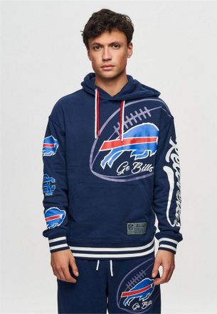 Recovered Clothing Kapuzensweatshirt NFL Bills Go Bills f&uuml;r Buffalo Bills-Fans