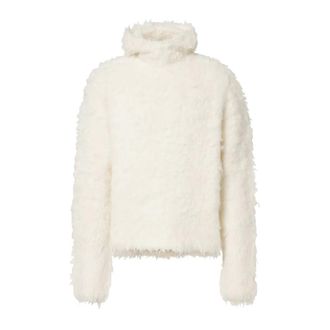 Acne Studios Homme, Sweatshirts et sweats &agrave; capuche, Blanc, Taille: XL Alpaca Blend Hooded SweaT-shirt