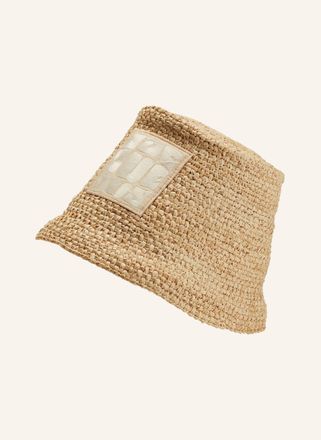 Jacquemus Jacquemus Bucket-Hat Le Bob Ficiu beige