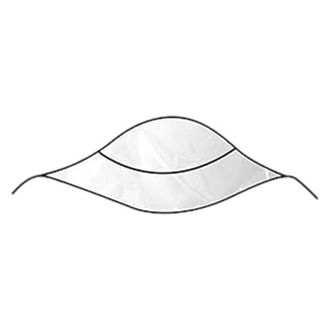 Generic Chapeaux de pluie pour femmes - V&ecirc;tements de pluie r&eacute;utilisables avec bord | Chapeau de pluie transparent avec visi&egrave;re | Pour femmes et mamans voyage,