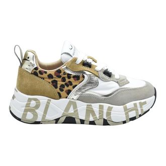 Voile Blanche Leo Print Schn&uuml;rschuhe - - Shoes - Damen - Mehrfarbig - 35 EU
