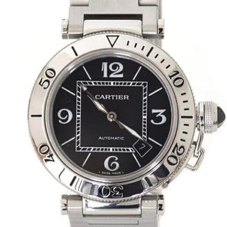 Cartier Pre-owned Vintage Armbanduhr - - Pre-owned - Herren - Schwarzk - ONE SIZE