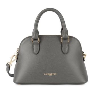 Lancaster Halbmond Umh&auml;ngetasche mit Rei&szlig;verschluss Grau - - Bags - Damen - Grau - ONE SIZE