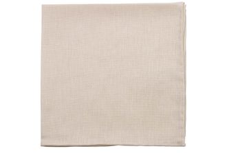 Bexley Pochette Coton Lin - Cravate homme chambray ecru