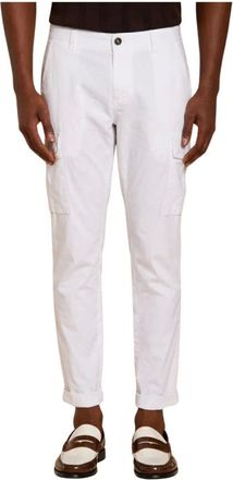 Mason's Homme, Pantalons, Blanc, Taille: XS Chile Cargo Pants