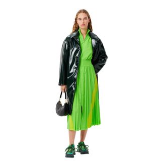 Lacoste Trainingspullover Kleid f&uuml;r Damen (Gr&uuml;n)
