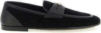 Dolce & Gabbana Homme, Chaussures, Noir, Taille: 45 EU Ariosto Slipper