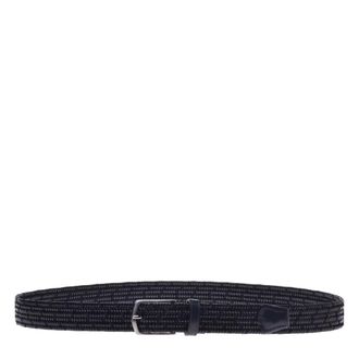 Baldinini Homme, Accessoires, Bleu, Taille: 90 CM Belt in blue woven leather