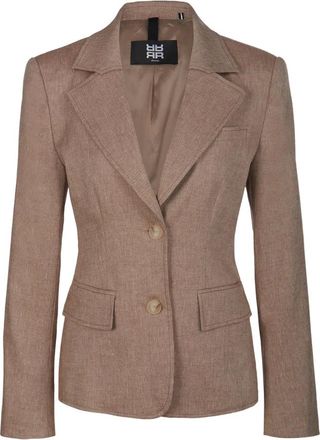 Riani Femme, Vestes, Brun, Taille: 42 FR Blazer Ajust&eacute;