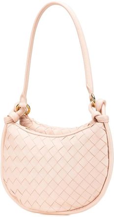 Bottega Veneta Hobo Bags - Small Nappa Intrecciato Gemelli Hobo - Gr. unisize - in Gold - f&uuml;r Damen