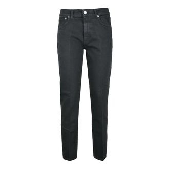 Dondup Daila Rei&szlig;verschluss Jeans aus Baumwolle - - Jeans - Damen - Schwarzk - W25
